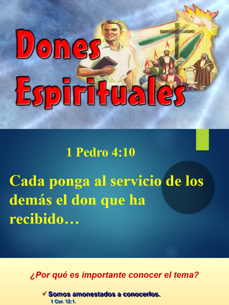 Dones Espirituales 1 | PDF | Oración | Jesús