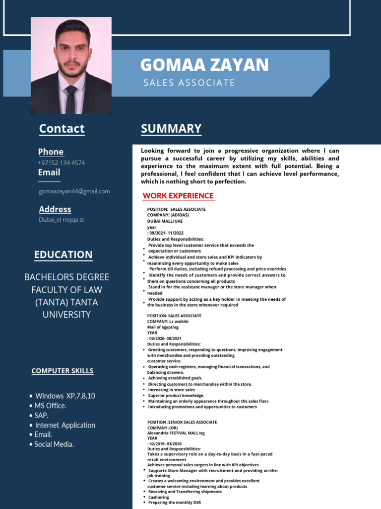 CV Sales | PDF | Sales | Human Communication