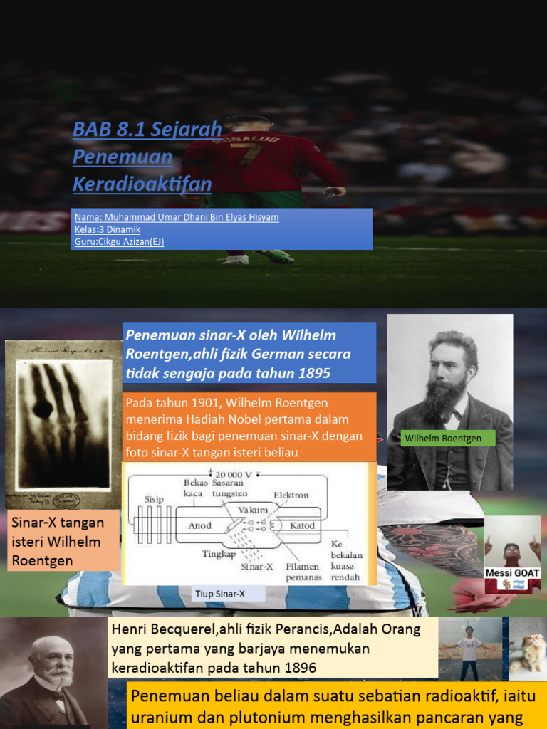 ST3 8.1 Sejarah Penemuan Keradiokatifan by Umar | PDF