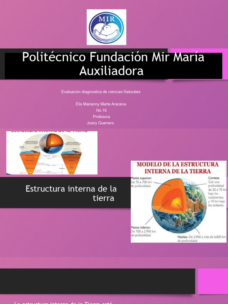 Estructura Interna de La Tierra | PDF