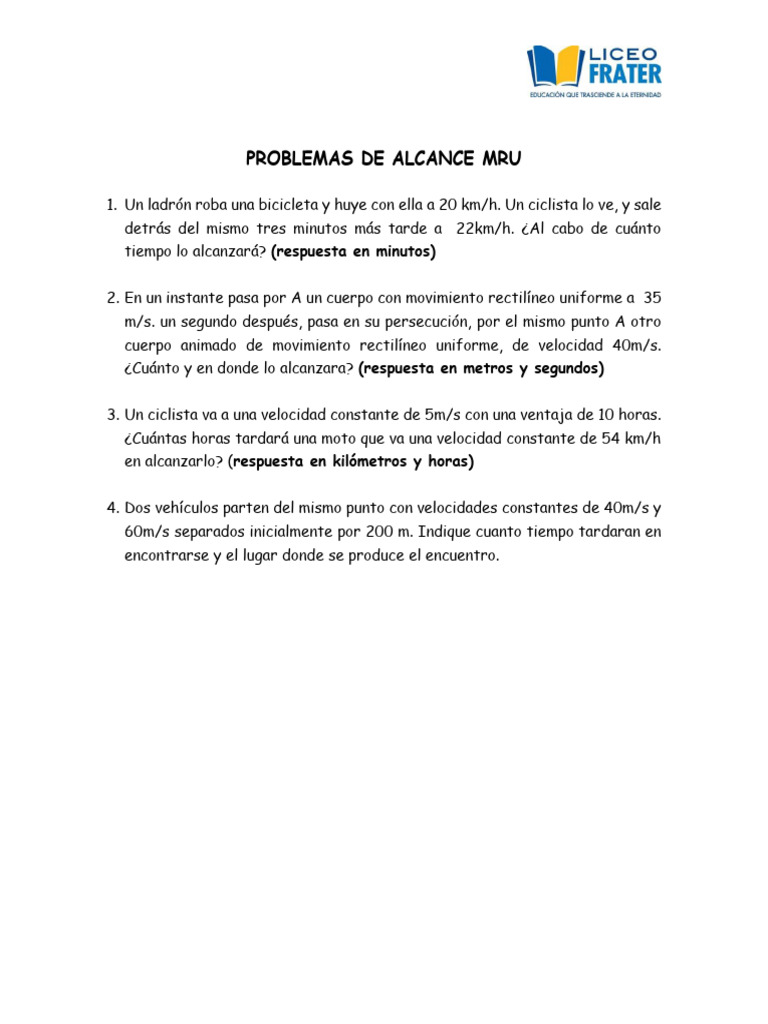 Mru - Alcance | PDF