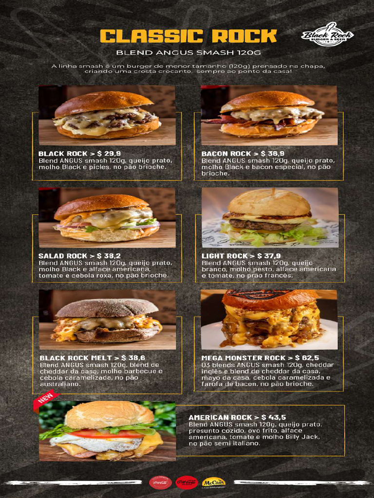 Blackrock Burgers Lanches 01 | PDF