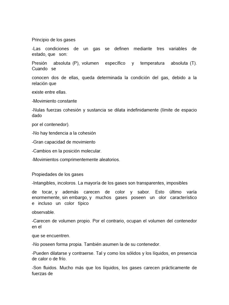 Consideraciones Teoricas | PDF | Gases | Ingeniería mecánica
