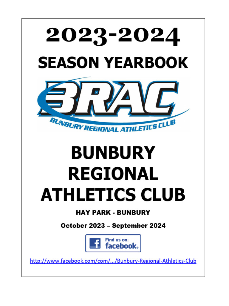 Brac Member Booklet 2023-2024 | Download Free PDF | Track And Field ...