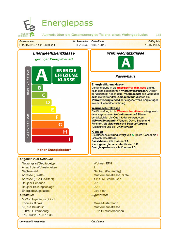 Passnummer Nr. Aussteller Erstellt Am G... Mannstrasse, PDF ...