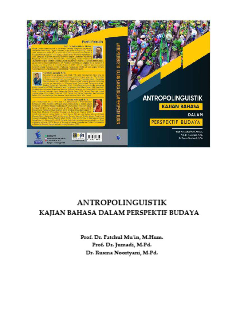 Antropolinguistik (2023) | PDF | Ilmu Sosial | Kajian Bahasa Asing