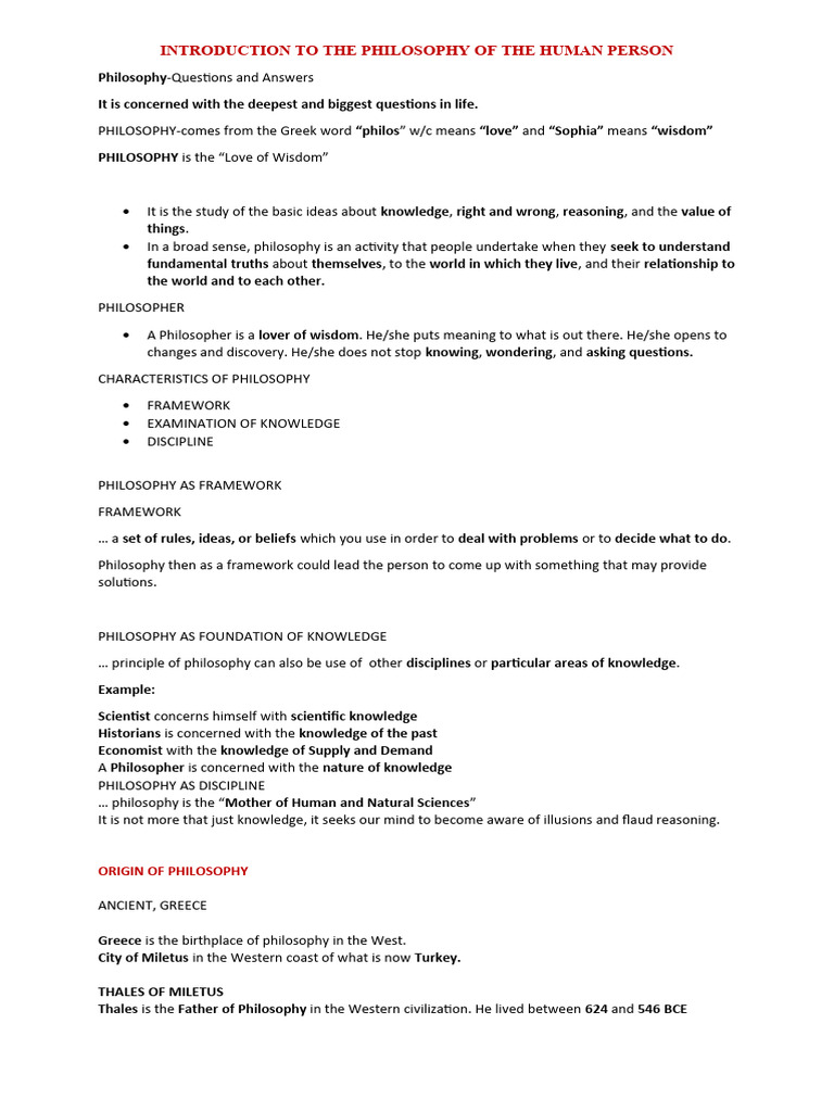 Philo Week 12 Notes | Download Free PDF | Knowledge | Reason