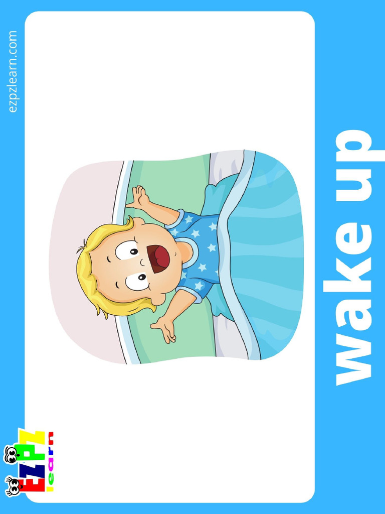 daily-routine-flashcards-with-words-use-online-or-pdf-download- | PDF