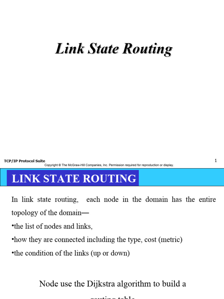 Routing LSR | PDF | Routing | Internet Protocols