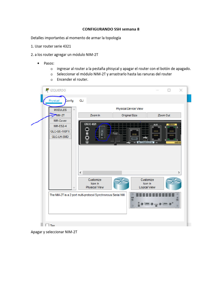 CONFIGURANDO SSH Semana 8 | PDF