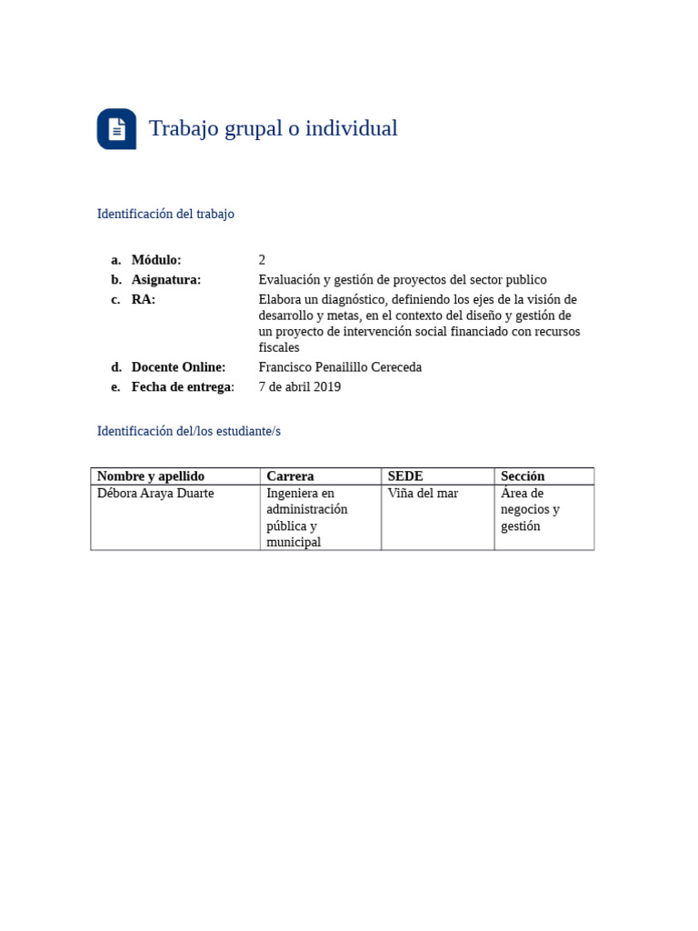 TIM2 Evaluaci N y Gesti N de Proyectos Del Sector P Blico | PDF | Transporte público | Transporte