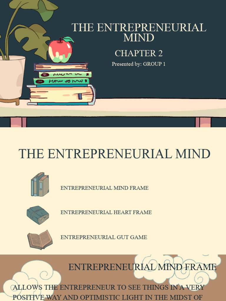 Group 1 Entrep | PDF | Entrepreneurship | Mind