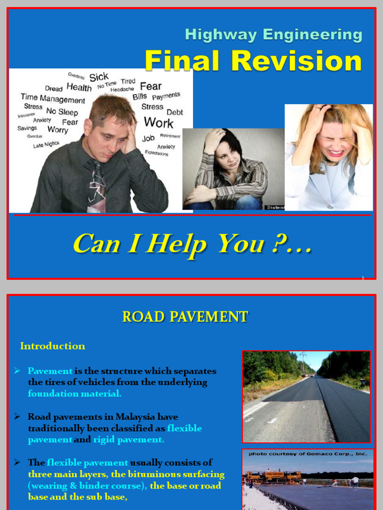 BFC31802 Revision | PDF | Road Surface | Road