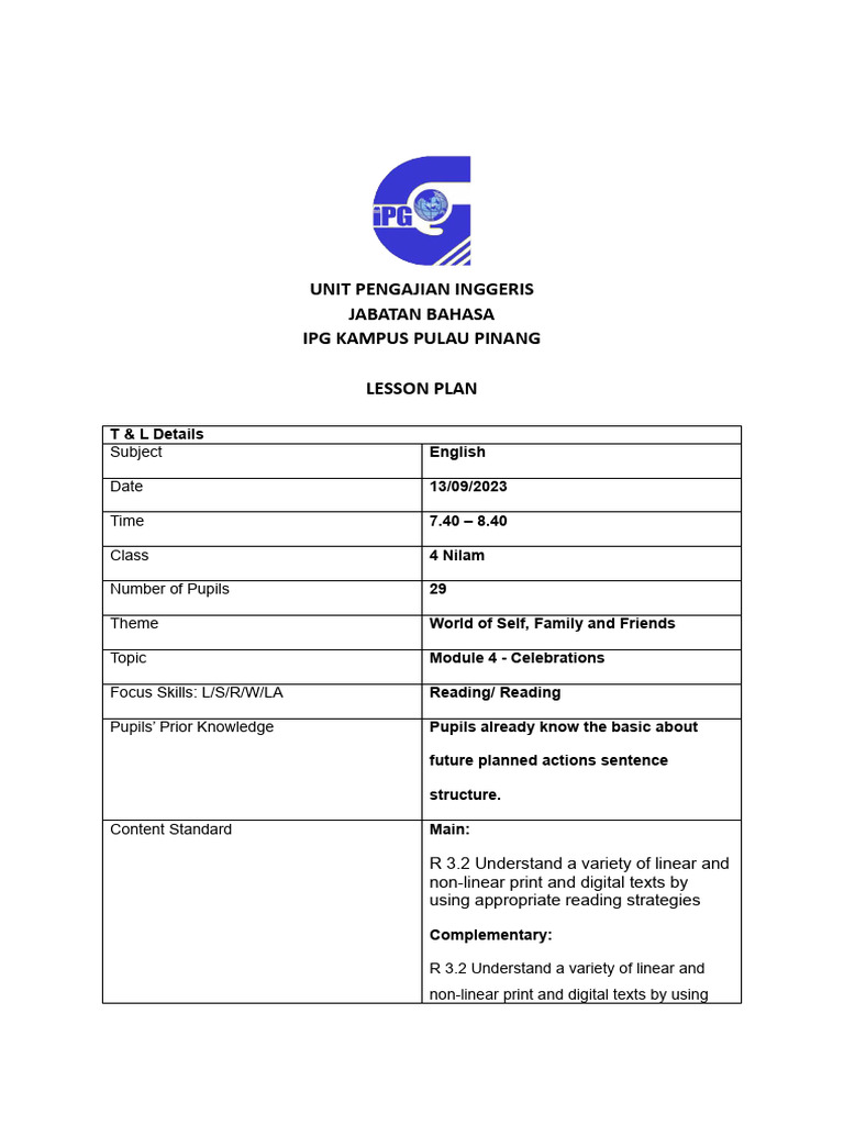 Unit 4 - Celebrations (Lunar New Year and Independance Day) | PDF