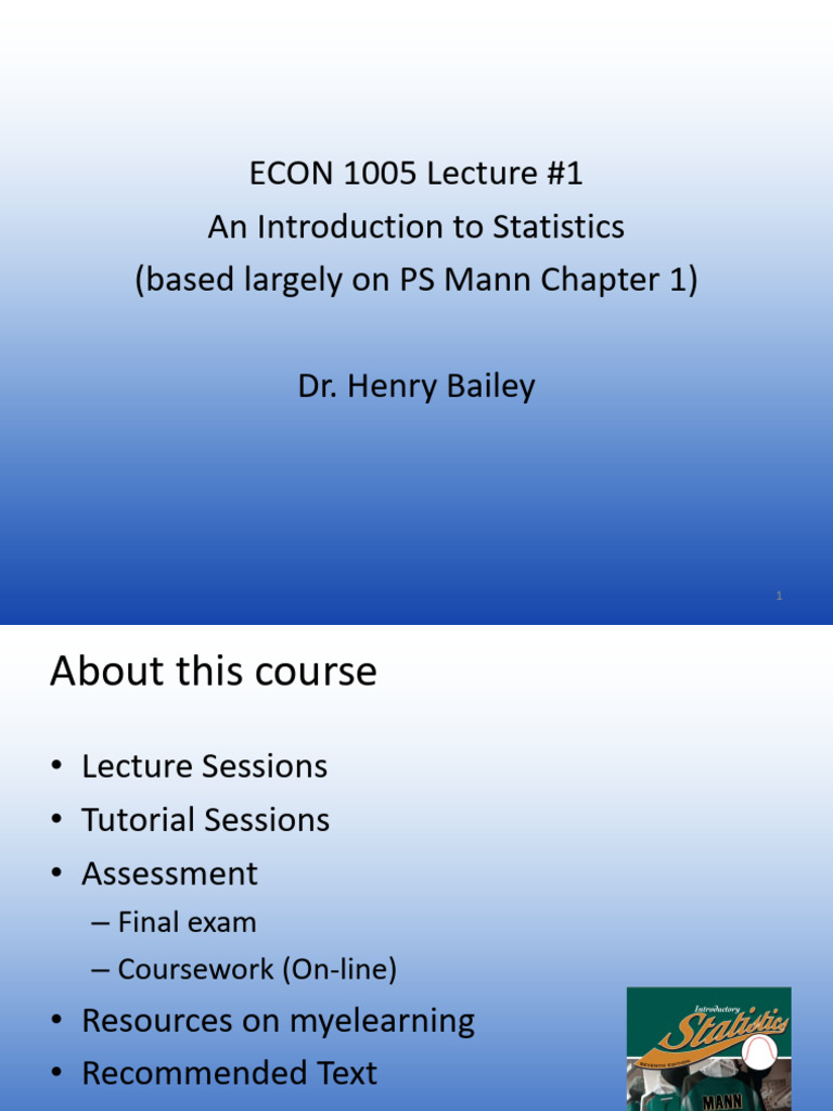 LR 1 Intro | PDF | Statistics | Statistical Inference LR 1 Intro | PDF | Statistics | Statistical Inference