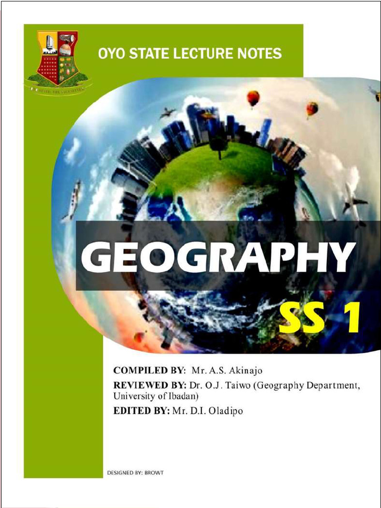 Geography Ss1 | PDF | Rock (Geology) | Planets