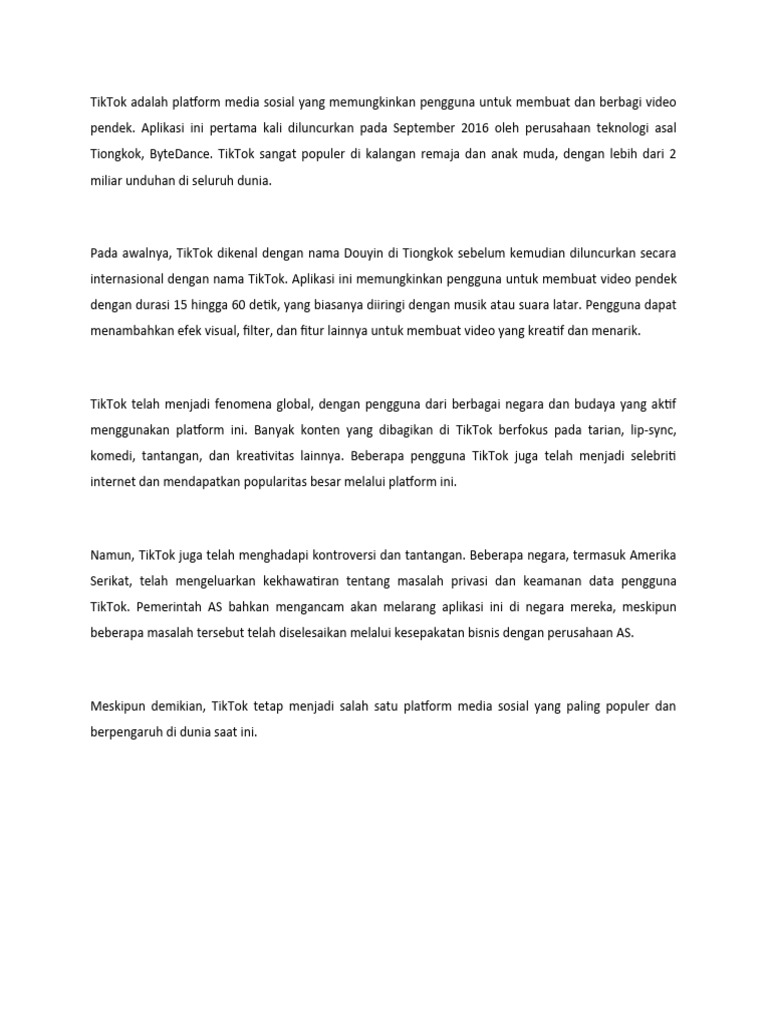 Tiktok DR Azman Tutorial | PDF