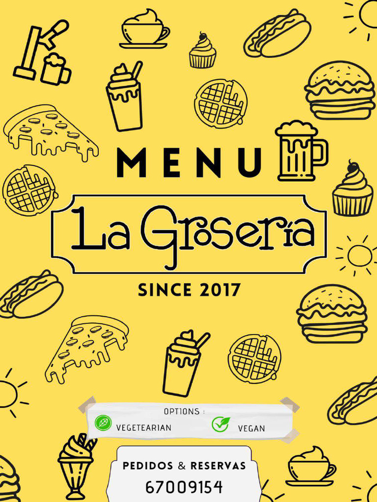 Menu La Groseria | PDF