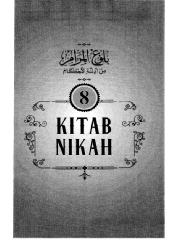 Kitab Nikah, Bulughul Maram, Terjemah Indonesia | PDF
