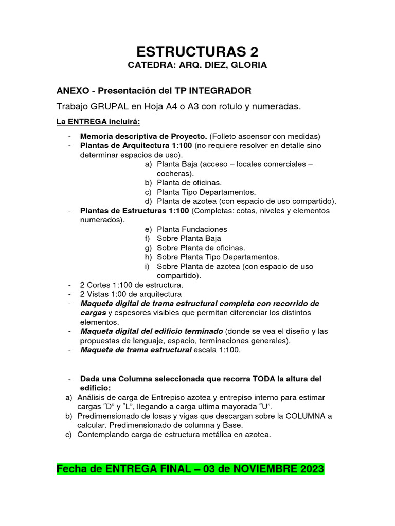 Presentación TP Integrador | PDF