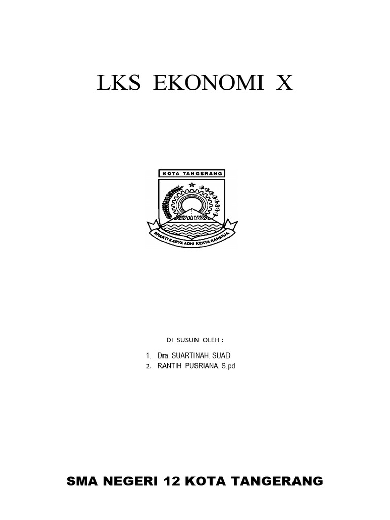 Materi LKS Ekonomi KLS X SMT 2 | PDF