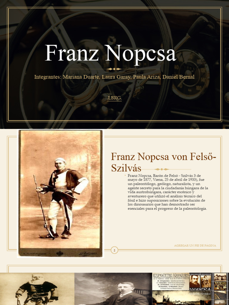 Franz Nopcsa | PDF