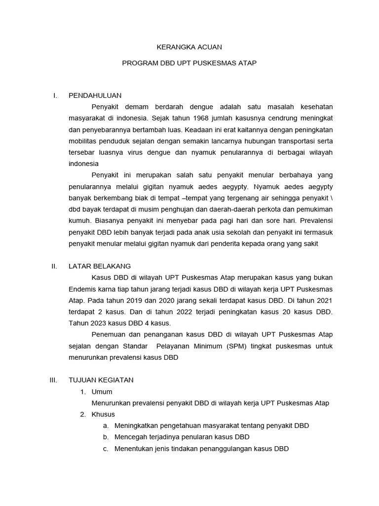 Kak DBD 2023 | PDF | Kesehatan Holistik | Sains & Matematika