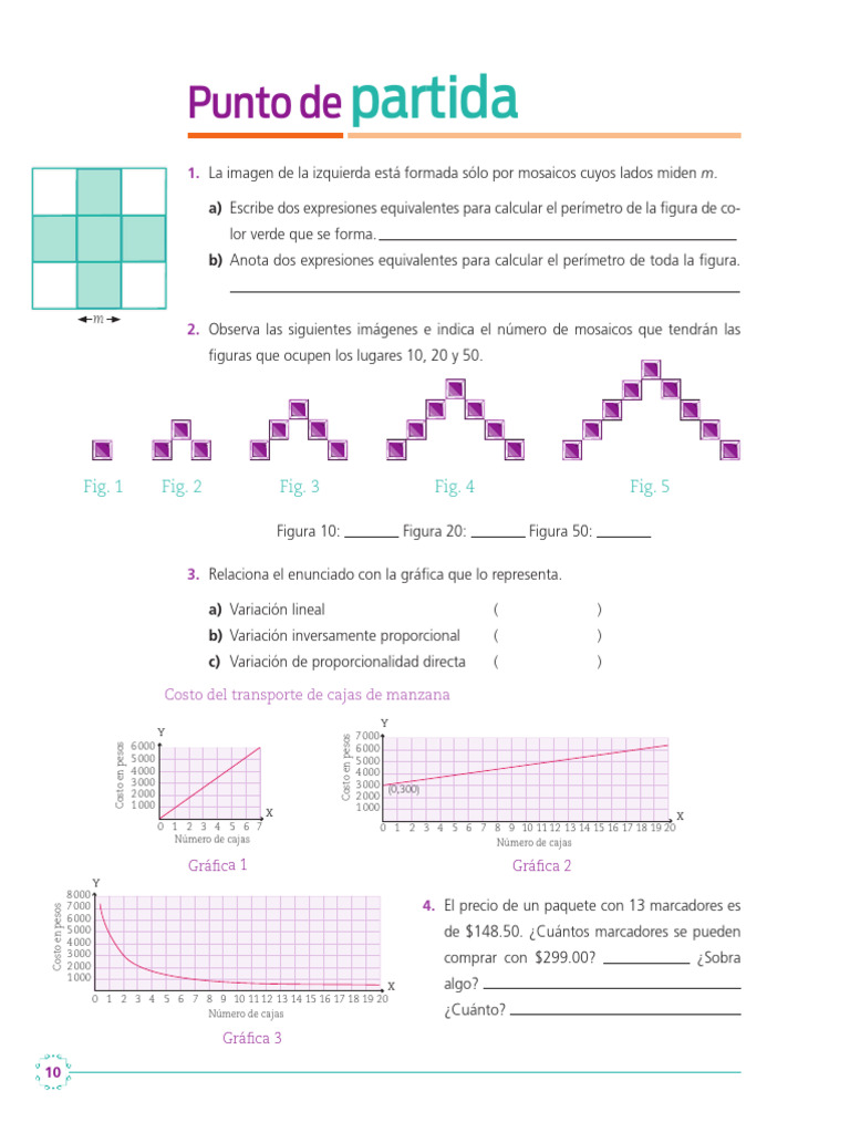 TS Lpa Mate 3 V1 Baja | PDF | Ecuaciones | Álgebra