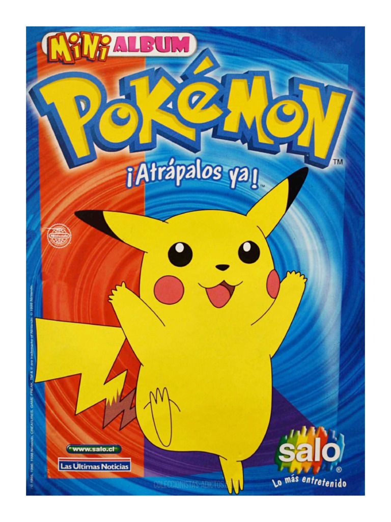 Mini Álbum Pokemon Solo - Coleccionables | PDF
