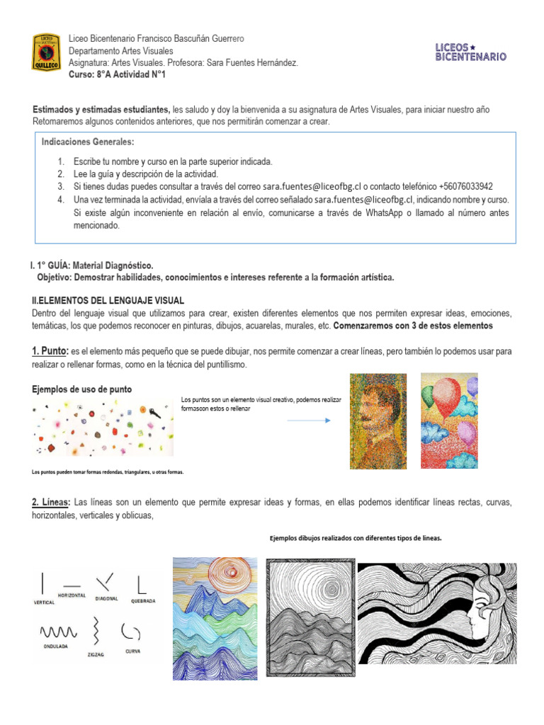 Introducción a Elementos Visuales | PDF | Dibujo