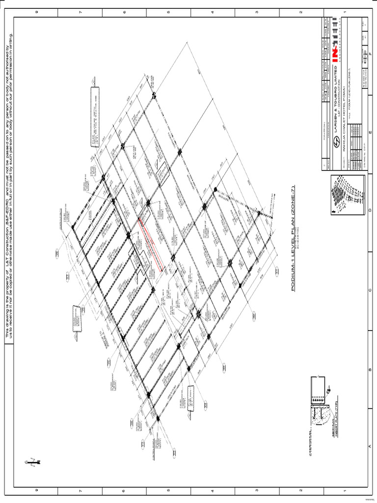 Podium-1 Level Plan Zone-7 | PDF