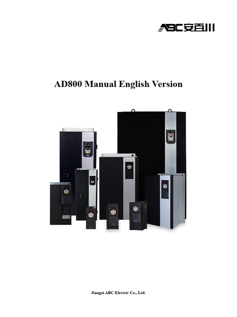 P0101013-AD800 Manual English Version V5.1-英文标准最终版 20221108 | PDF ...