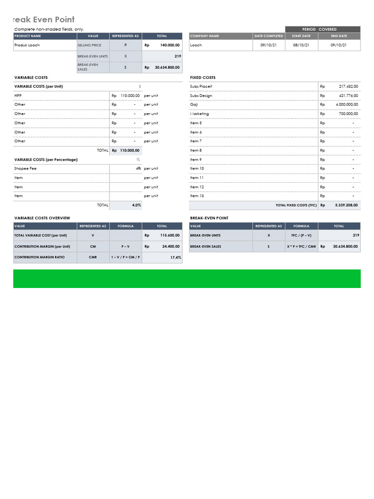 Looch - BEP | PDF | Financial Economics | Business Process