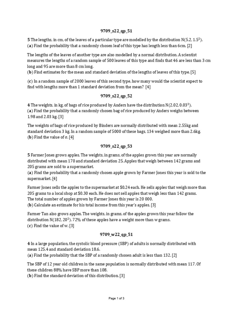 05 Normal Distribution Pdf Standard Deviation Normal Distribution