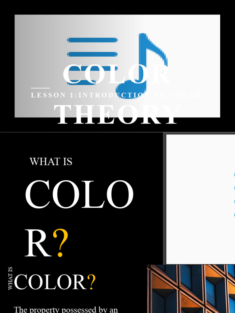 Color Theory | PDF | Color | Rgb Color Model