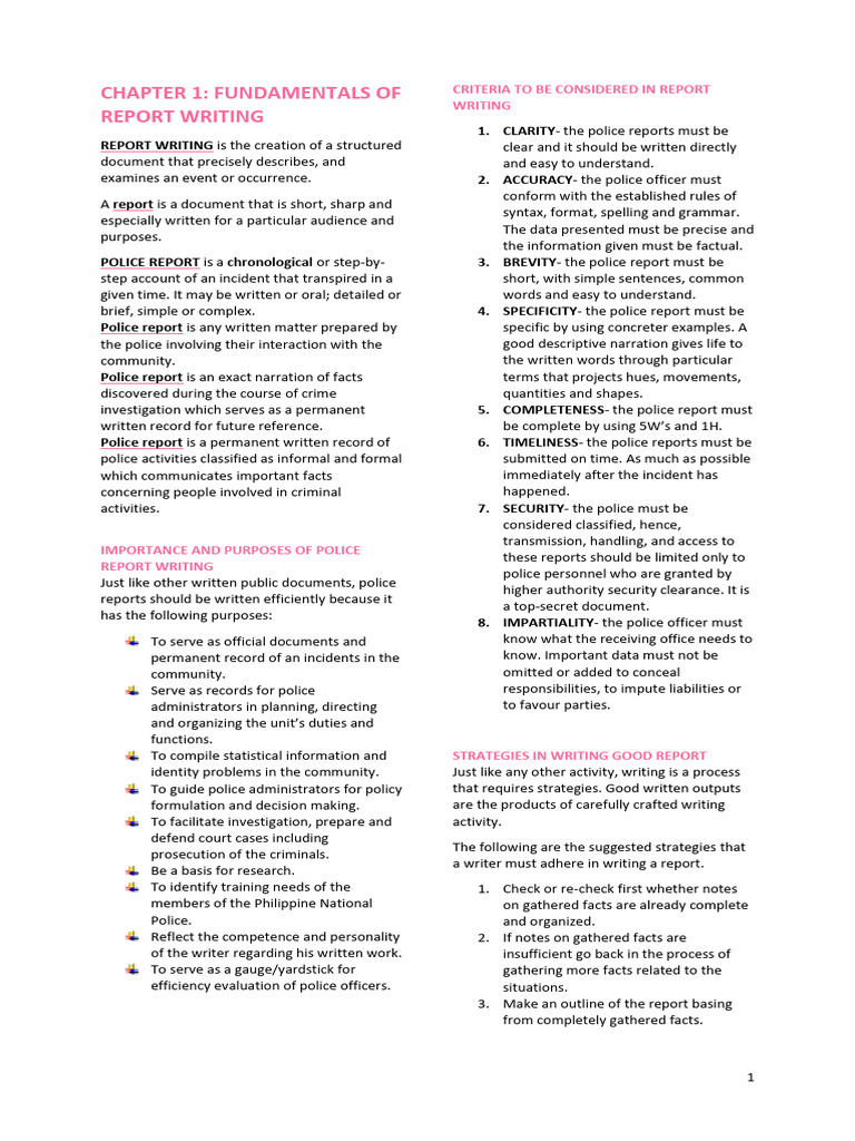 Cdi 08-Technical English-Chapter1&2 | PDF | Police | Security Clearance