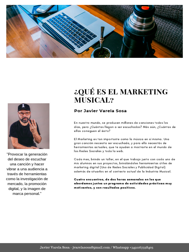 Taller de Marketing Musical | PDF | Marketing | Facebook