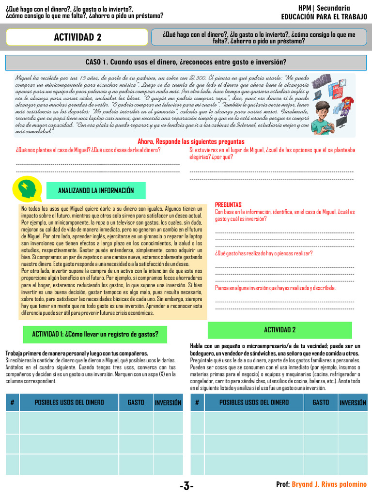 Actividad 02 | PDF | Interés | Ahorro