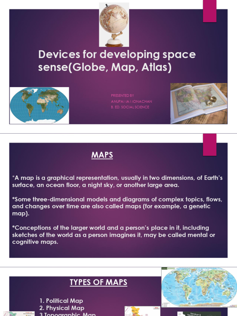 Devices for Developing Space Sense | PDF | Map | Latitude