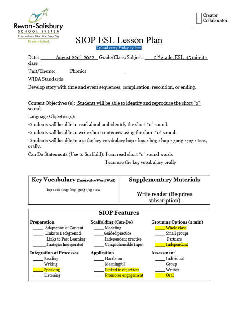 K-2 C Unit 1 Week 2 | PDF | Behavior Modification | Language Acquisition K-2 C Unit 1 Week 2 | PDF | Behavior Modification | Language Acquisition