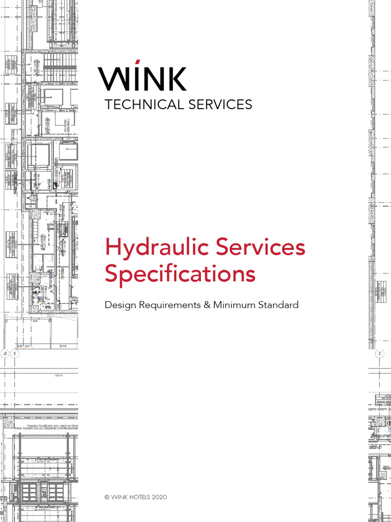 Wink Hotels - Part 2C - Hydraulic Services Specifications - Ver1 | PDF ...