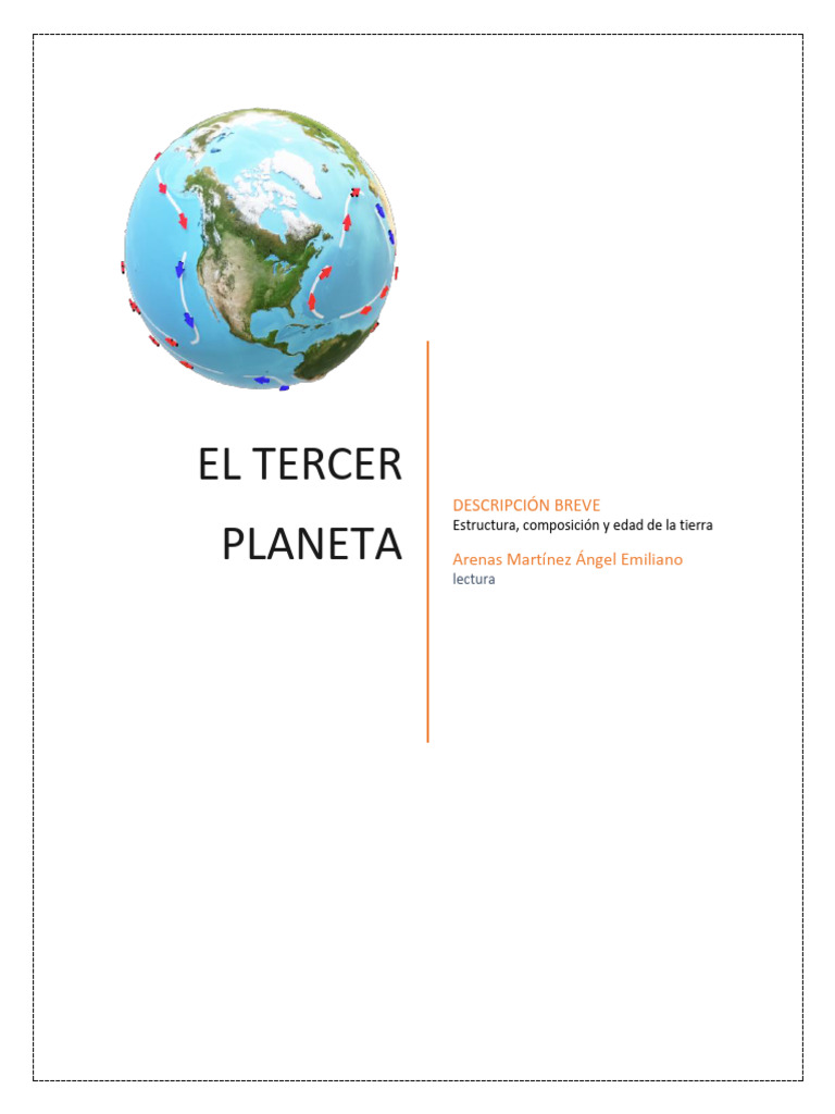 El Tercer Planeta. Arenas Martinez Angel Emiliano 2-N | PDF | Tierra | Importar