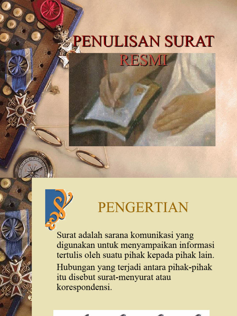 Penulisan Surat Resmi PP | PDF