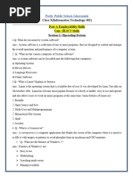 Unit 3 Basic ICT Skills Class 10 Notes IT 402 | PDF | Operating System ...