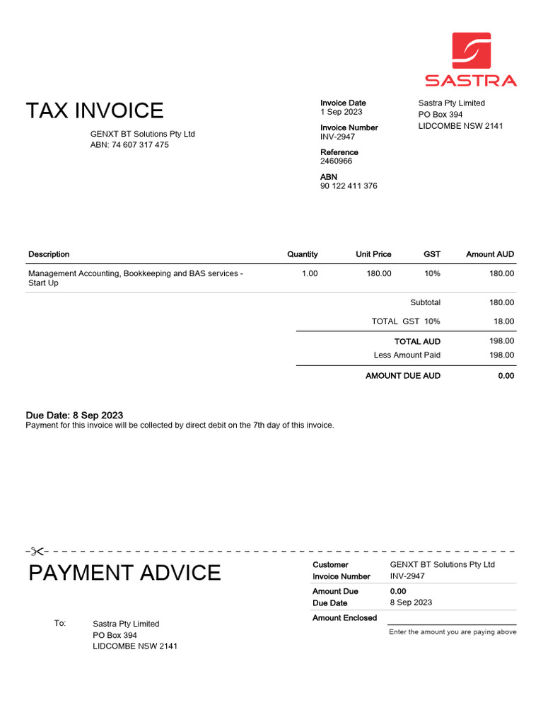 Invoice INV-2947 | PDF