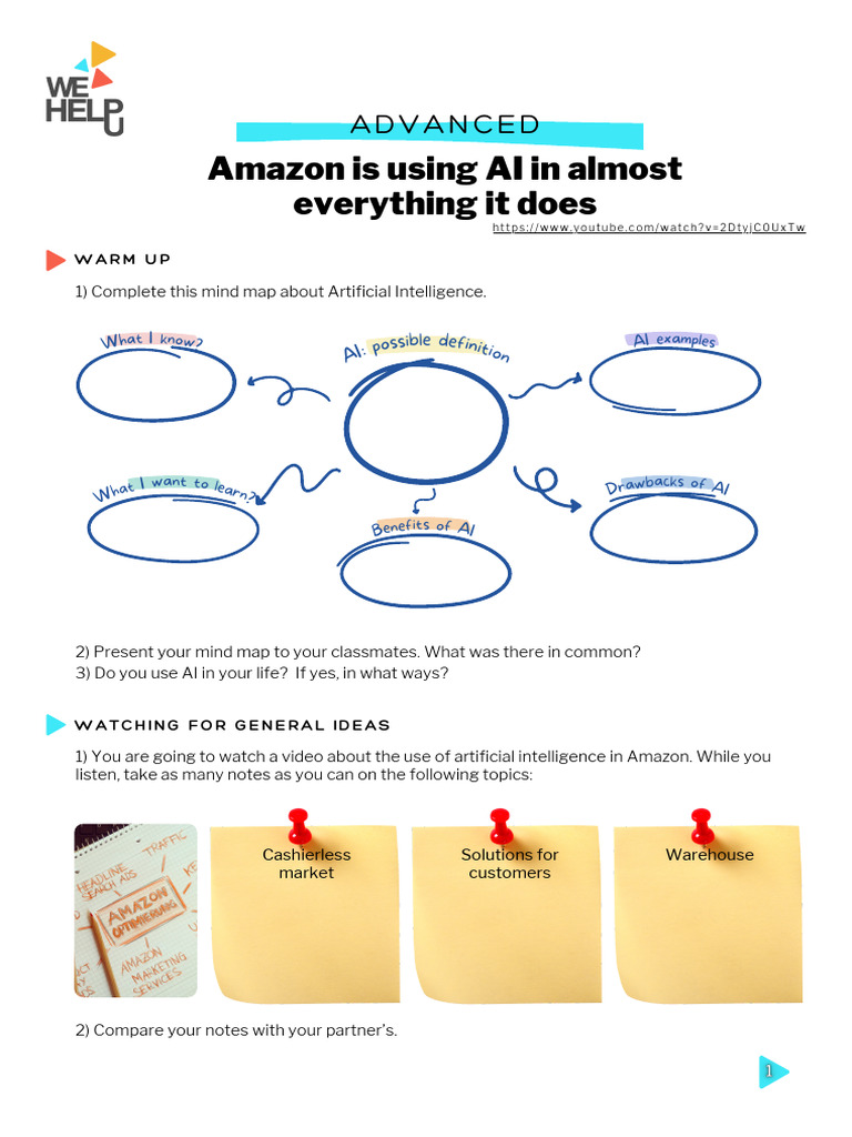 Amazon Is Using AI in Almost Everything It Does - Advanced - Student Version | PDF | Artificial ...