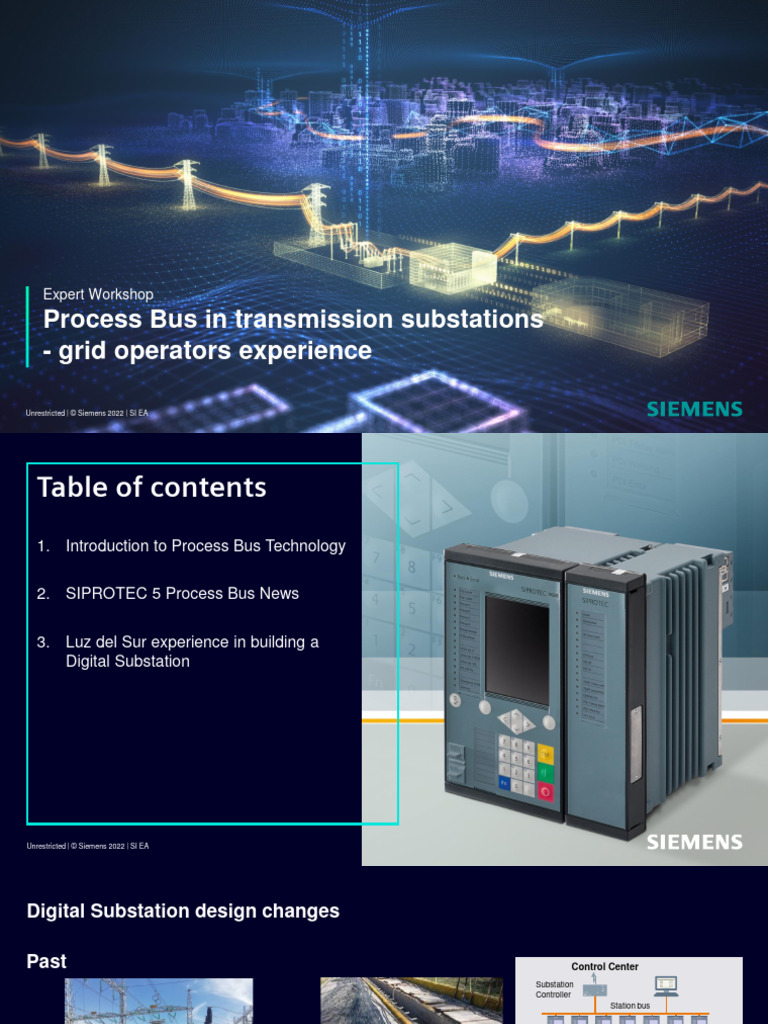 Process Bus Solutions for Digital Substations | PDF | Electrical ...