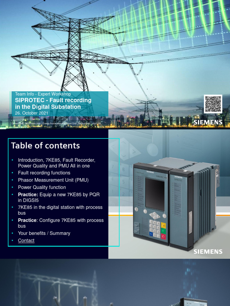 Fault Recording Webinar Presentation | PDF | Electrical Grid | Electrical Engineering
