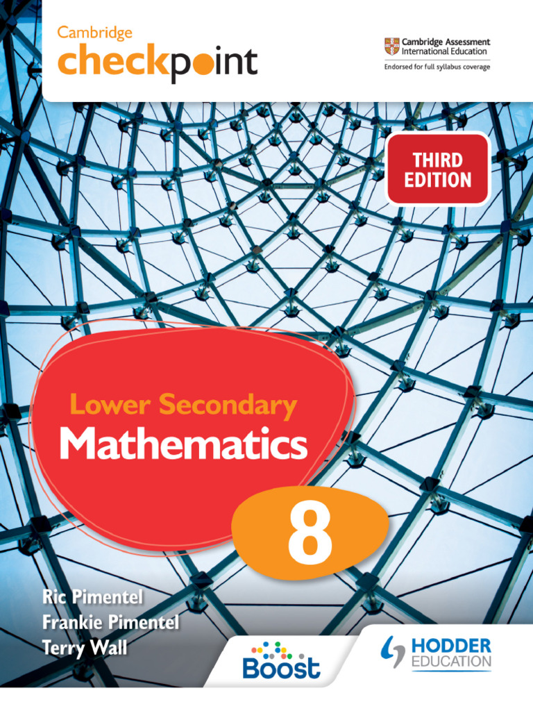 Cambridge Checkpoint Lower Secondary Mathematics Students Book 8 ...