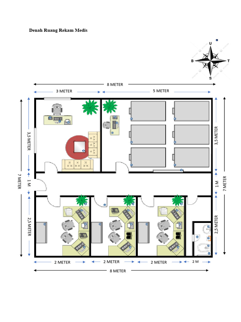 Denah Ruang Rekam Medis | PDF